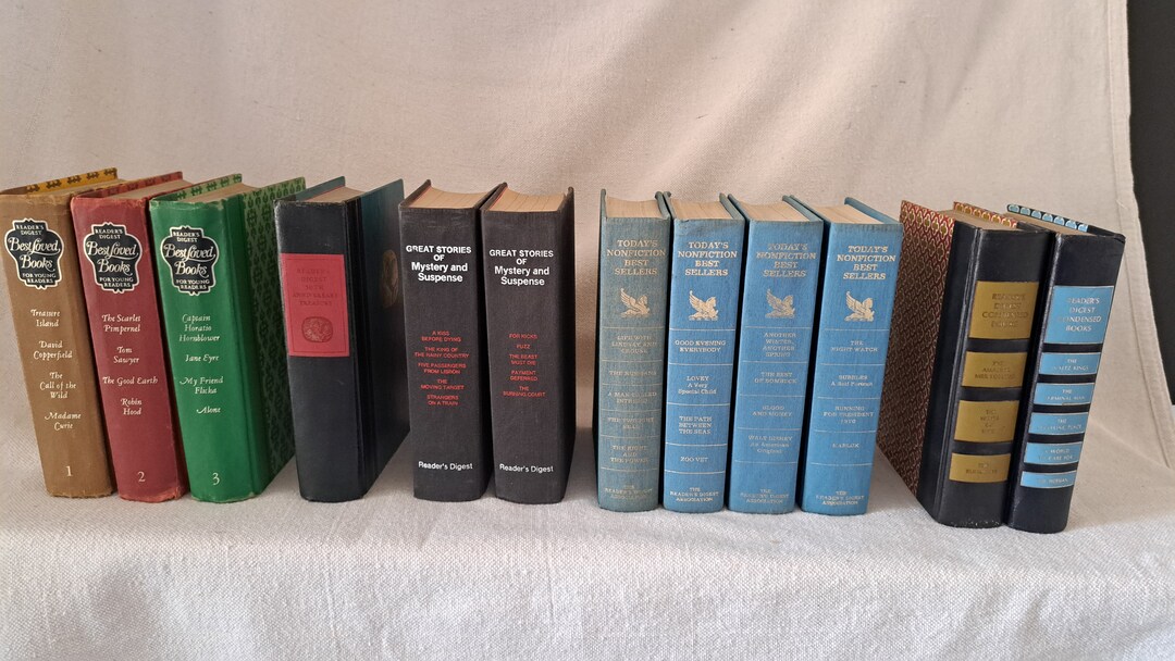 Collection of First and Limited Print Readers Digest Circa. 1960s ...