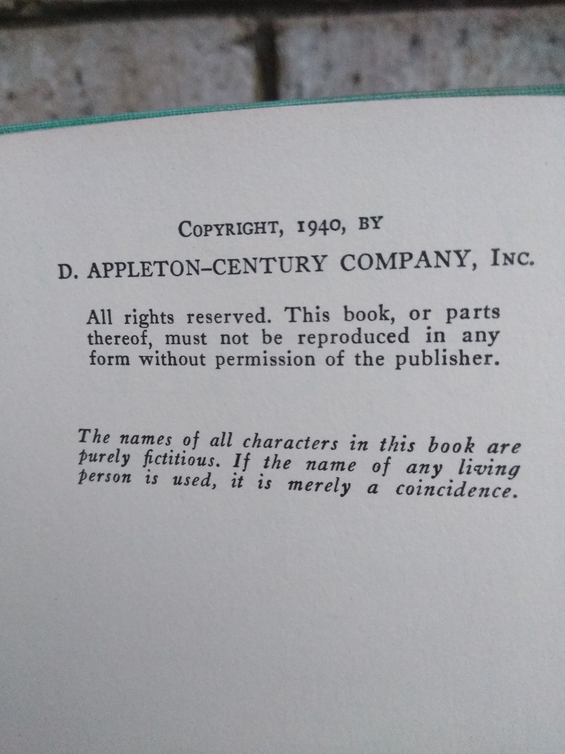 1940 First Edition First Port of Call by Elizabeth Jordan | Etsy
