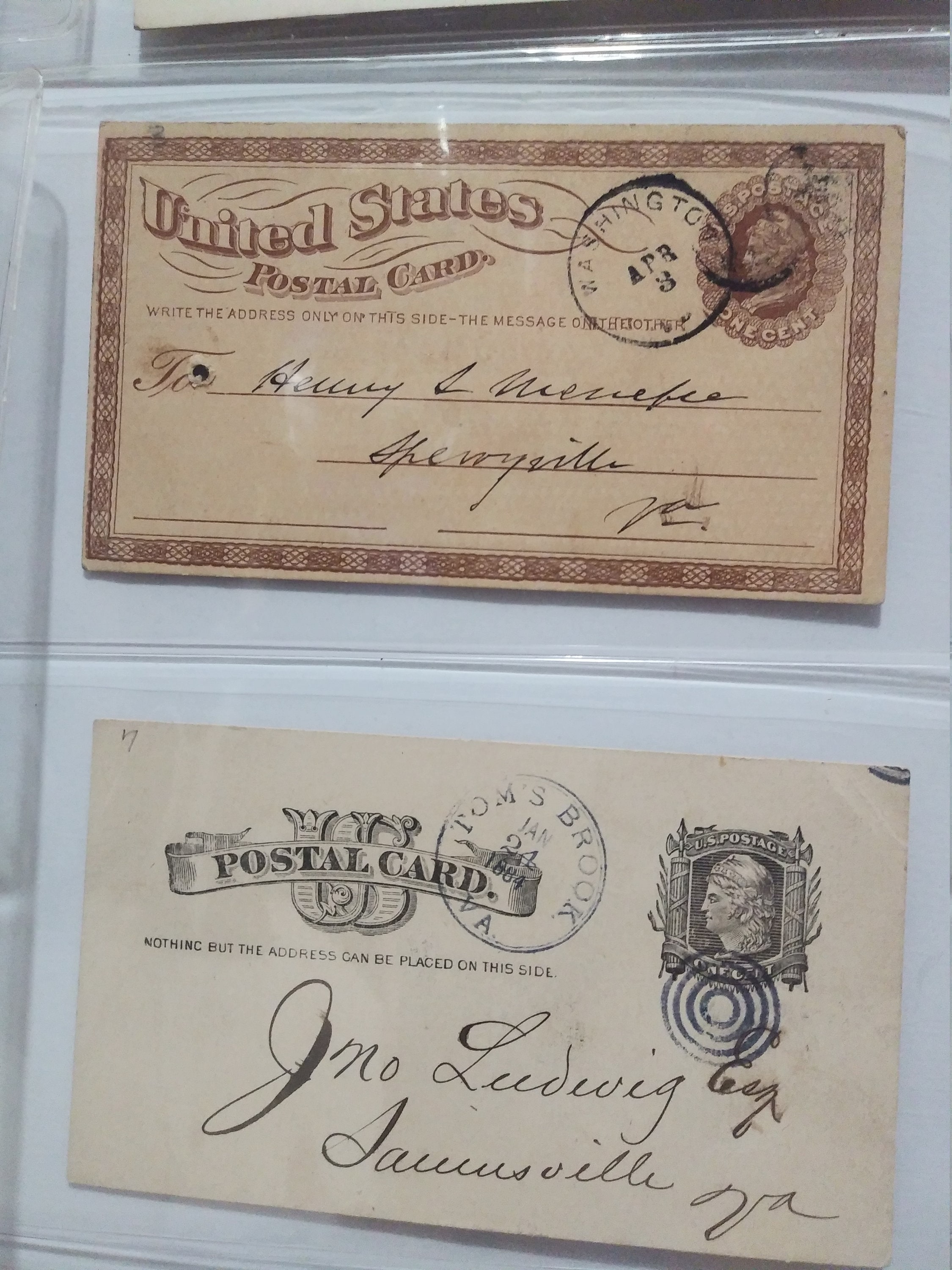 Buy 22 19th Century U.S. Postal Cards From 1873 to 1902 Online in India ...