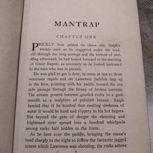 1926 First Edition Mantrap by Sinclair Lewis - Etsy