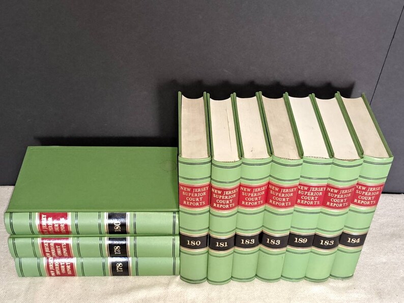 Collection of 10 Antique Law Books S19 - Etsy