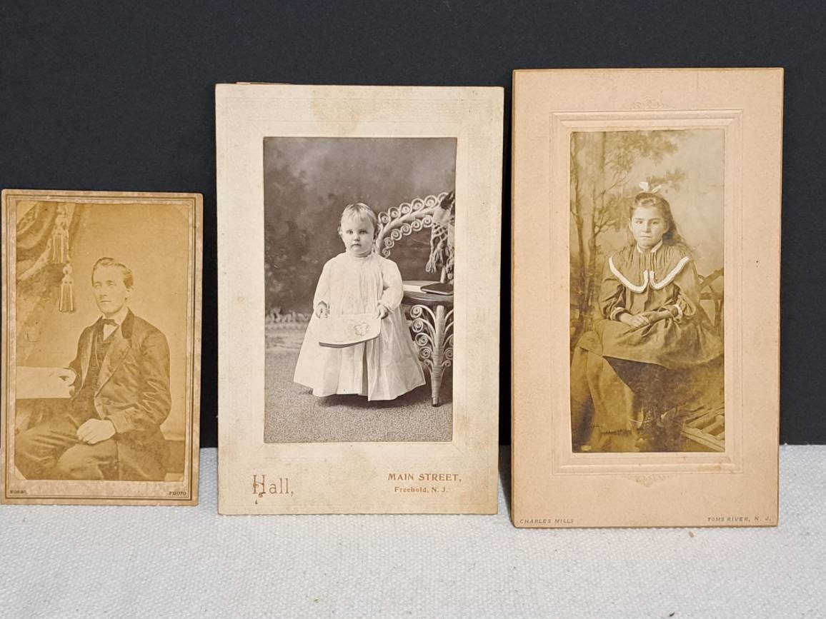 Collection of 15 Portraits From 1880-1902 - Etsy