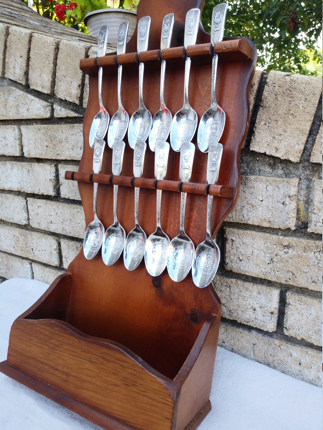 Collection of 12 International Silver Bicentennial Spoons With Original ...