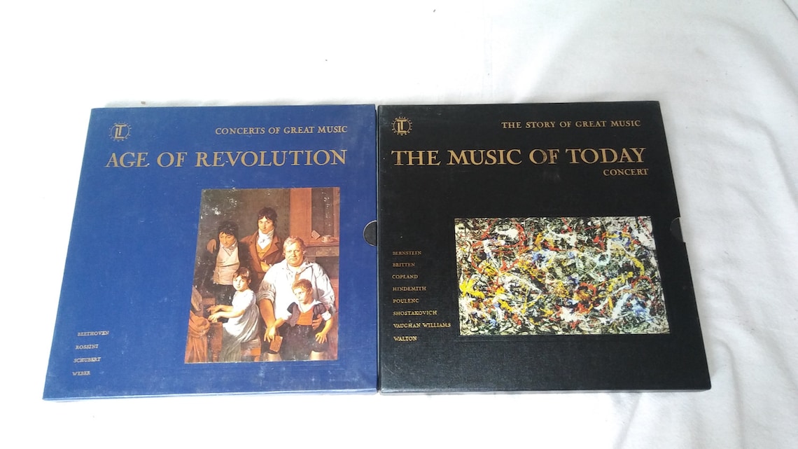 6 Time Life Record Box Sets of the Worlds Greates Music - Etsy