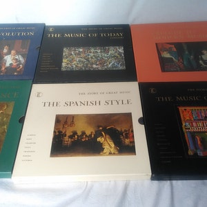 6 Time Life Record Box Sets of the Worlds Greates Music - Etsy