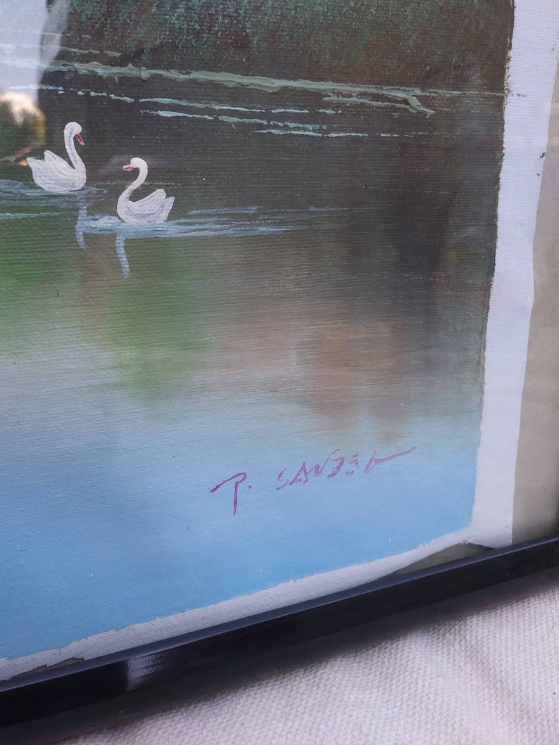 Original Philip Sandee Oil on Canvas Painting - Etsy