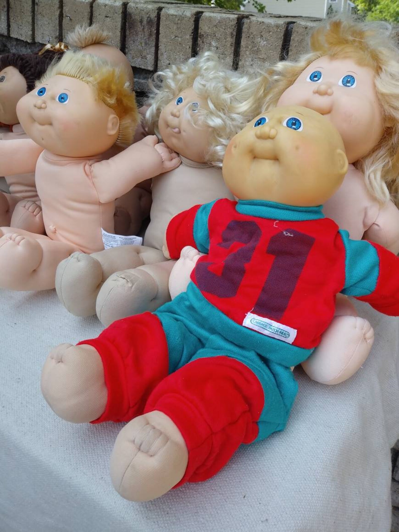 Collecion of 8 Vintage Xavier Roberts Cabbage Patch Dolls - Etsy