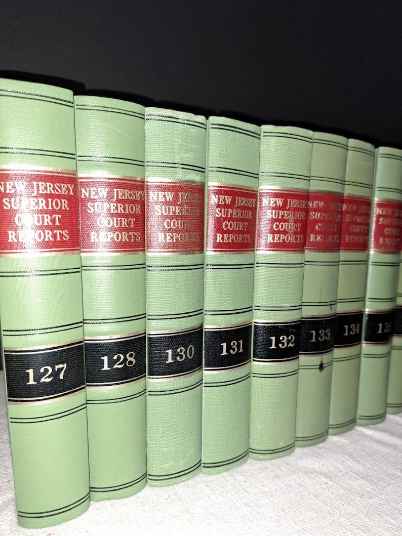 Collection of 10 Antique Law Books S33 - Etsy