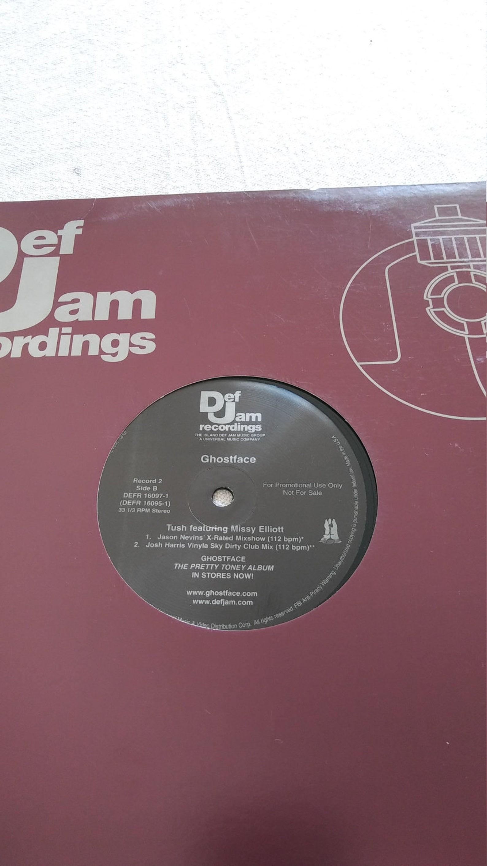 Rare Def Jam Private Promo Records - Etsy
