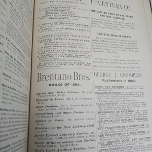 1886 Publishers Trade List Annual Signed by Richard Roger Bowker - Etsy