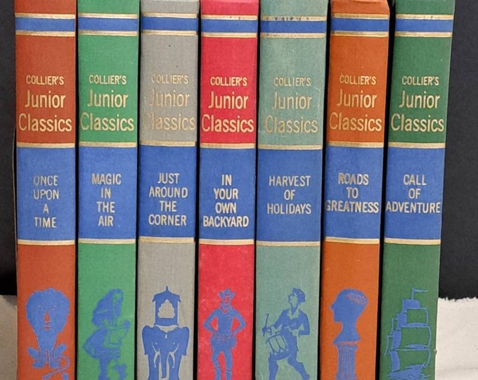 Complete 24 Volume Set of Collier's Encyclopedia 1963 - Etsy