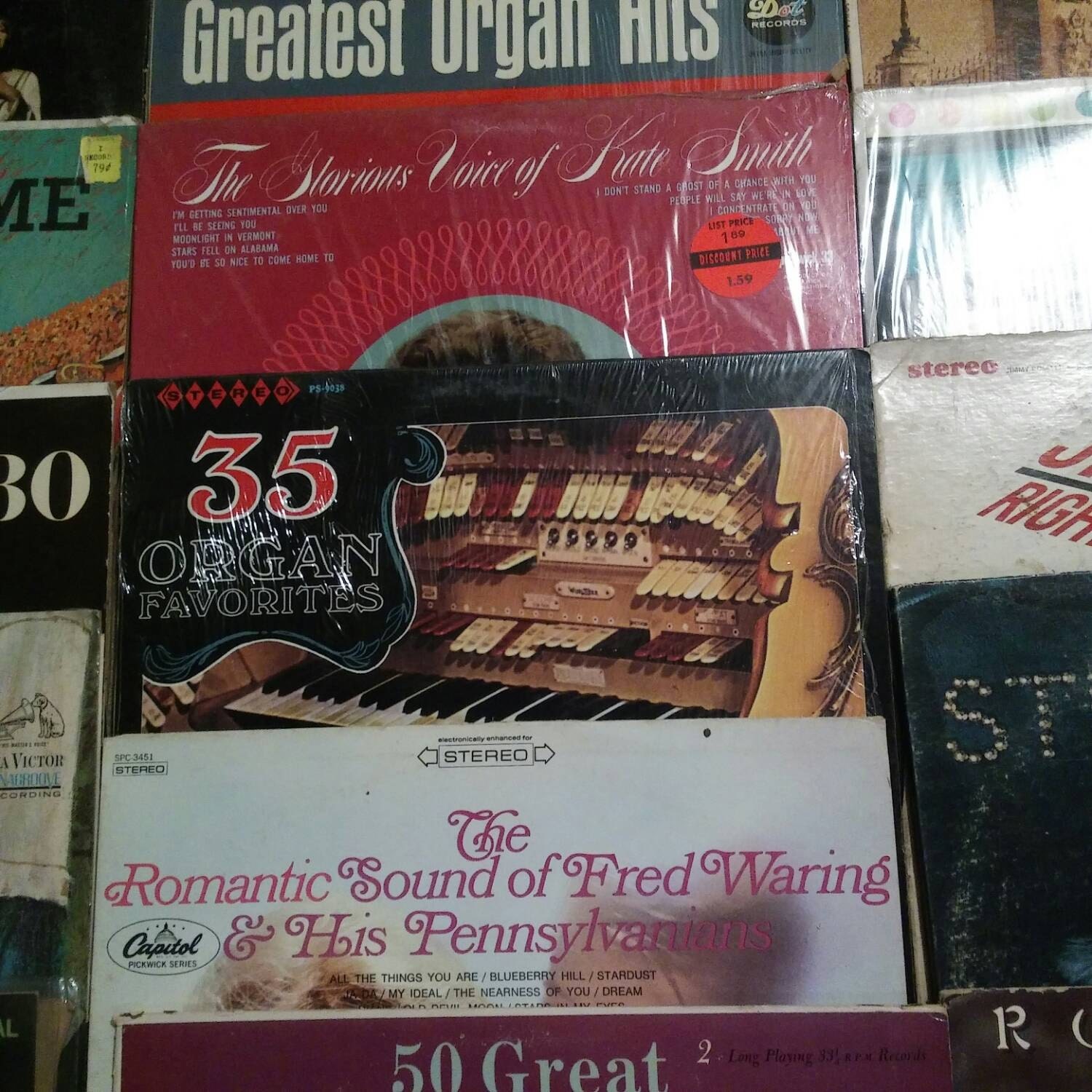 15 Vintage Vinyl Records of Various Genre's and Artists in Good Playing ...