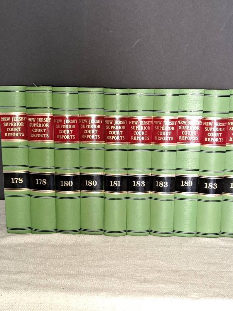 Collection of 10 Antique Law Books S19 - Etsy