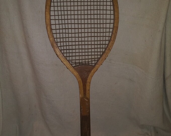 Early 1900s Horseman Standard Wood Tennis Racket - Etsy