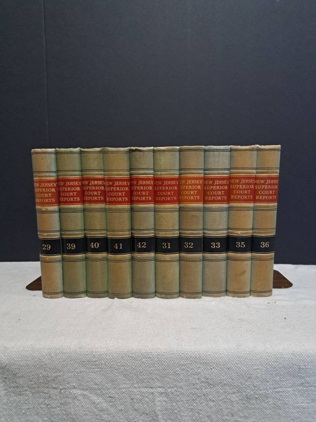 Collection of 10 Antique Law Books S6 - Etsy