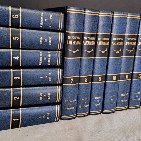 Encyclopedia Set - Etsy