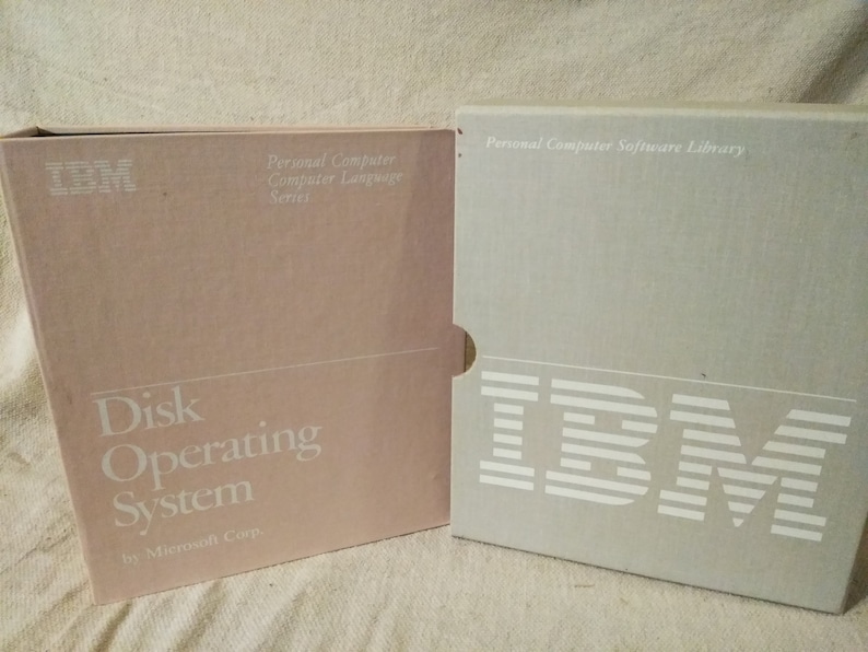 Collectible 1982 First Edition IBM 3.0 and Wordstar User Manuals - Etsy