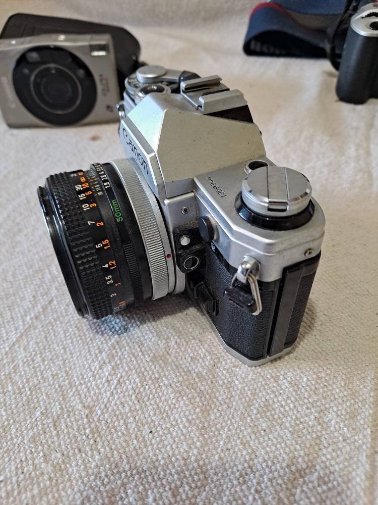 Collection of Vintage Canon Cameras - Etsy