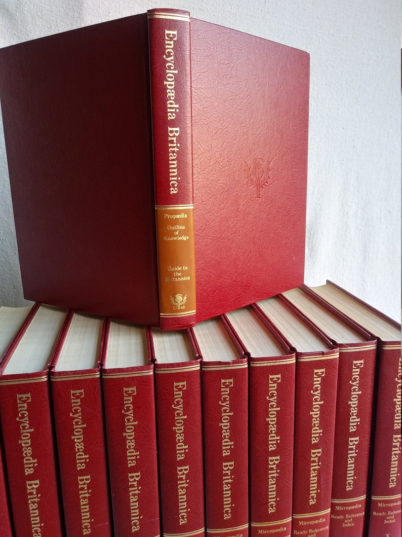 11 Volume Encyclopedia Britannica Micropaedia With Index and Original ...