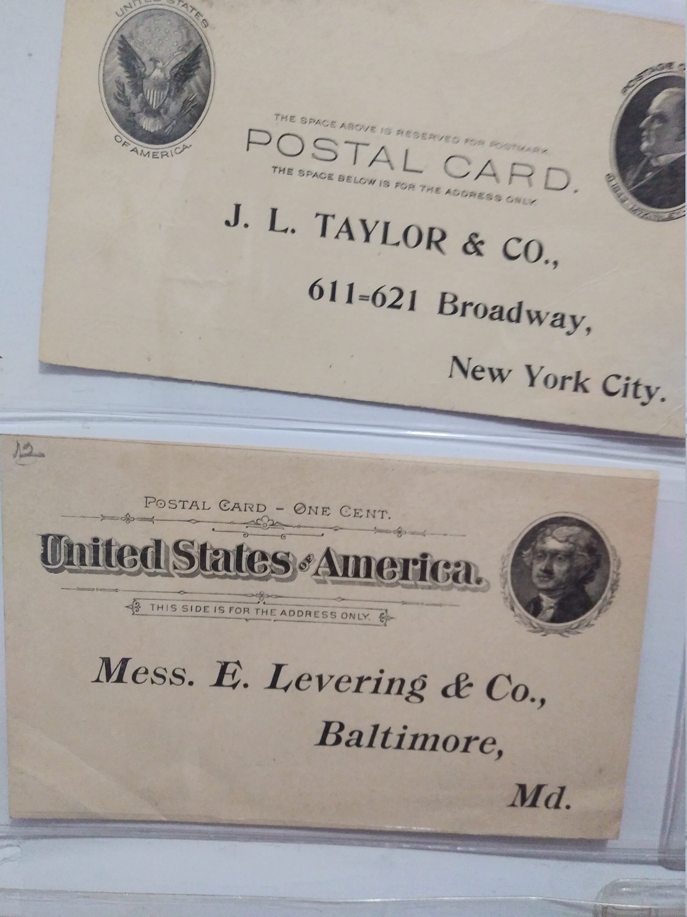 Buy 22 19th Century U.S. Postal Cards From 1873 to 1902 Online in India ...