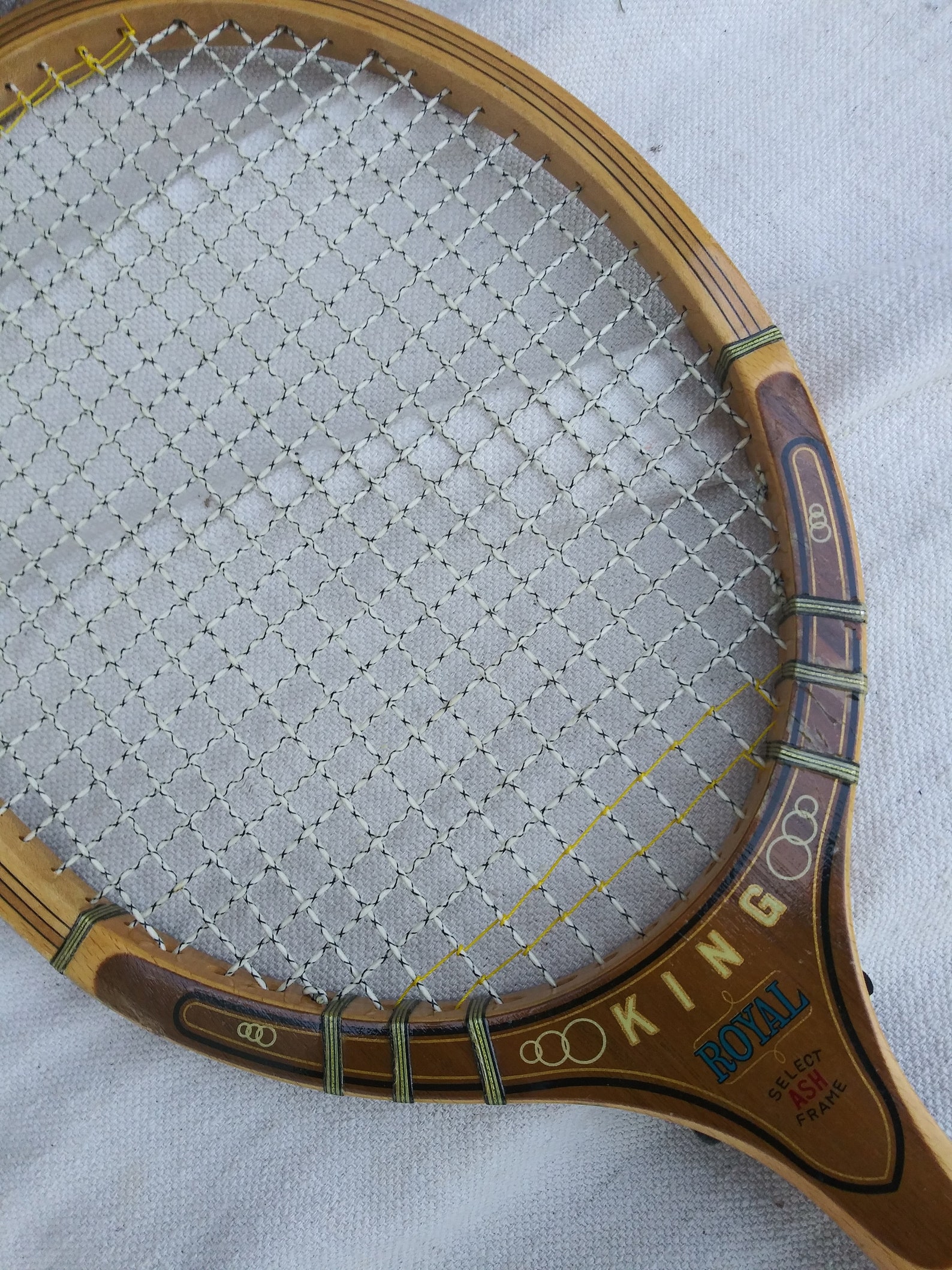 Rare 1960s Custom Built Ash Wood Royal Tennis Racket - Etsy