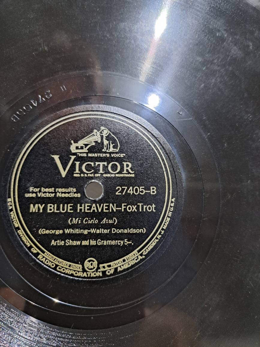 12 Antique 78 Rpm Records in Sleeved Binder L2 - Etsy