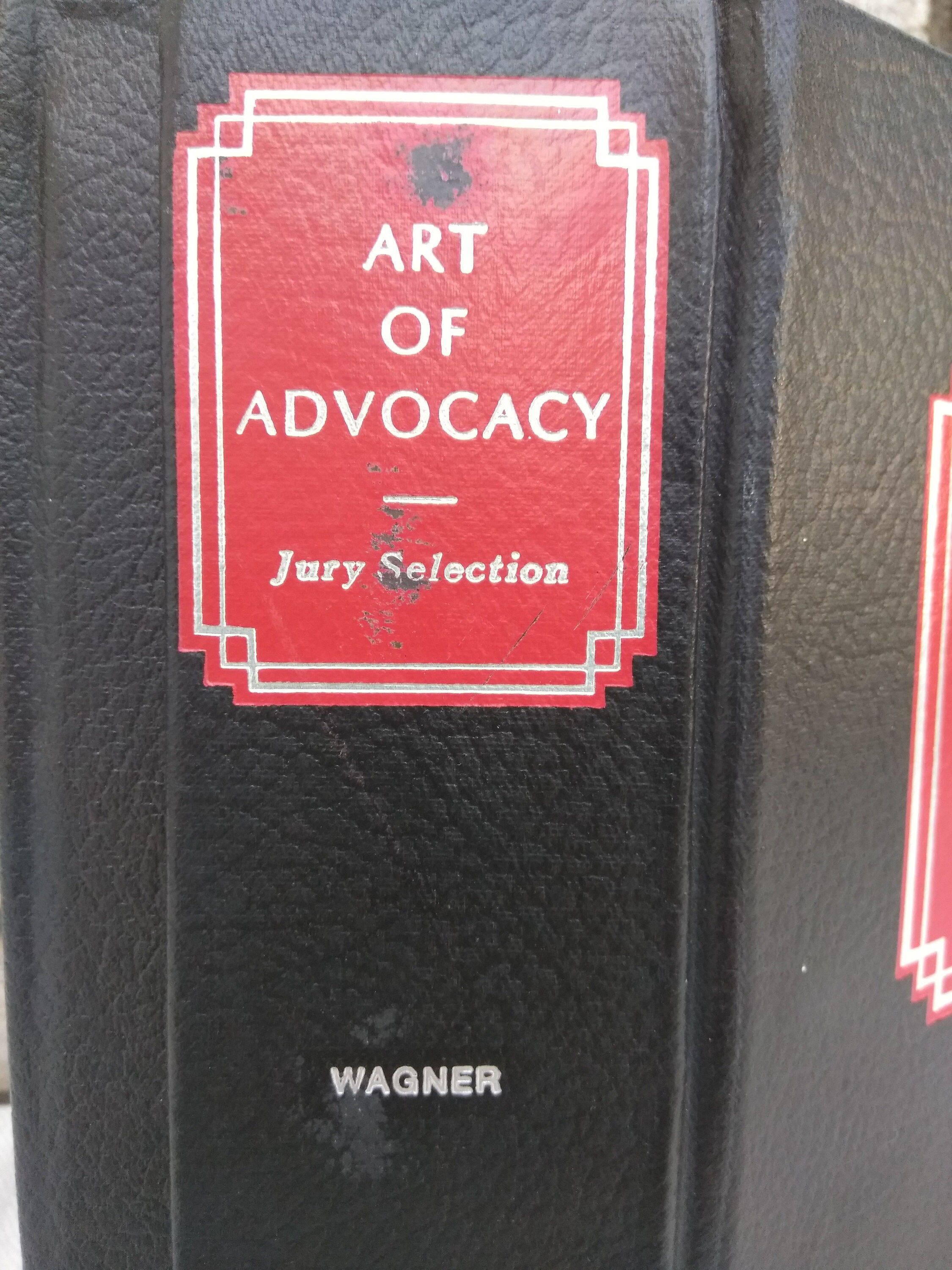 Art of Advocay Jury Selection by Ward Wagner 1990 - Etsy