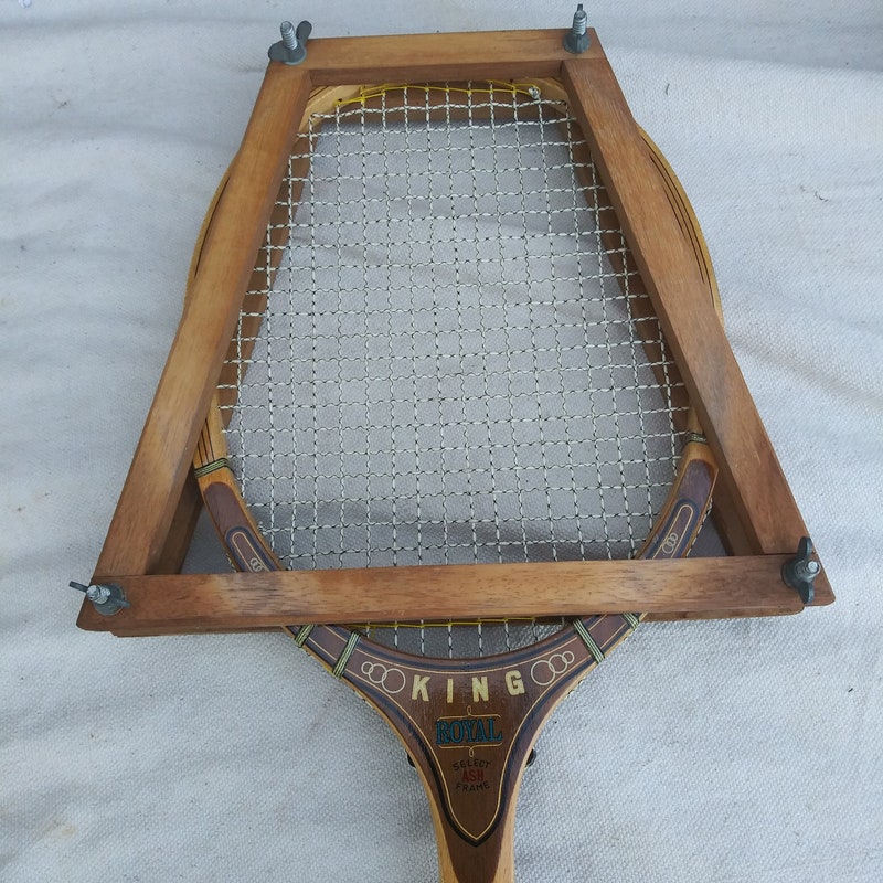 Wood Tennis Racket - Etsy