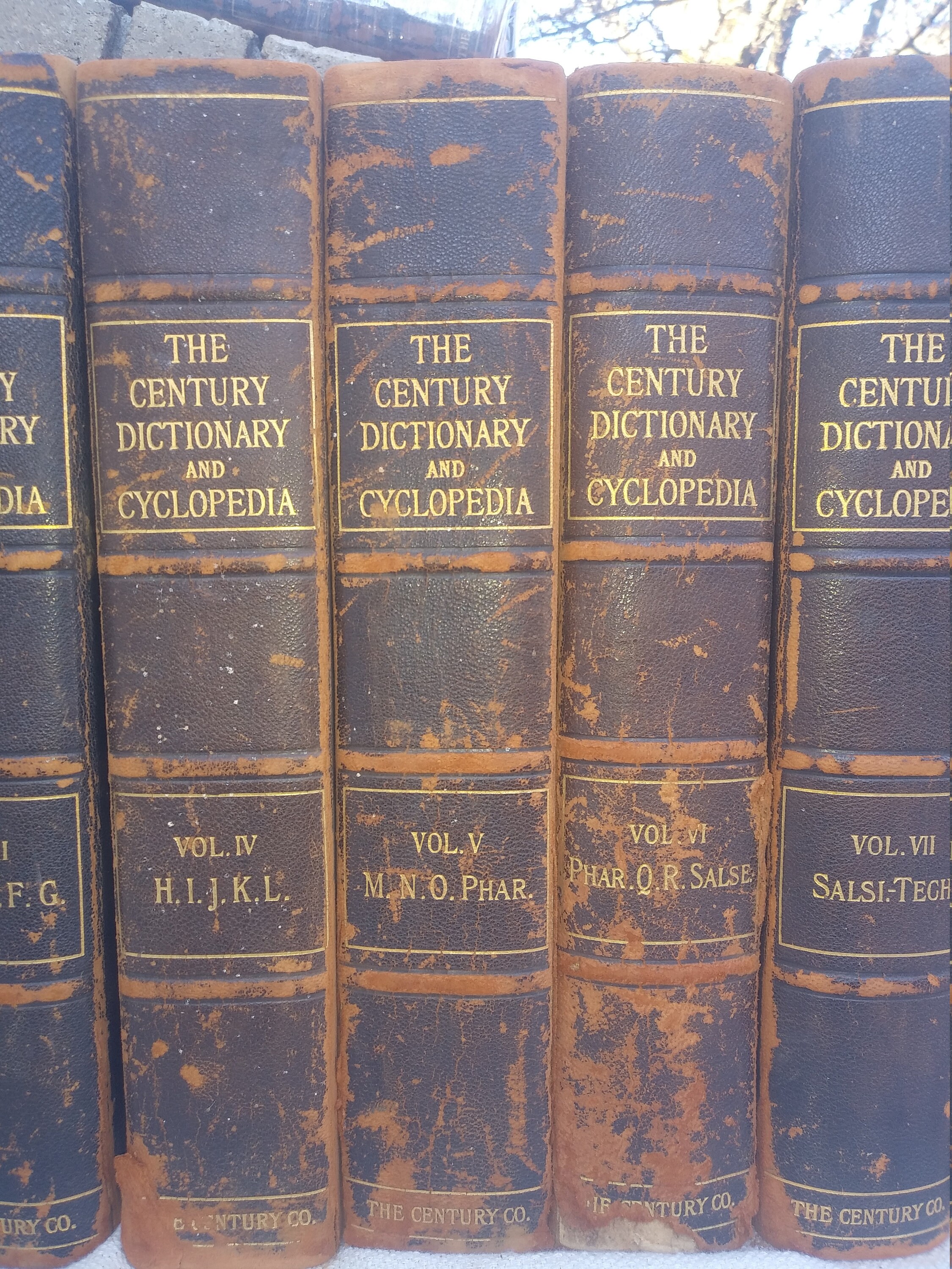 Complete 8 Volume Set the Century Dictionary and Cyclopedia 1898-1999 ...