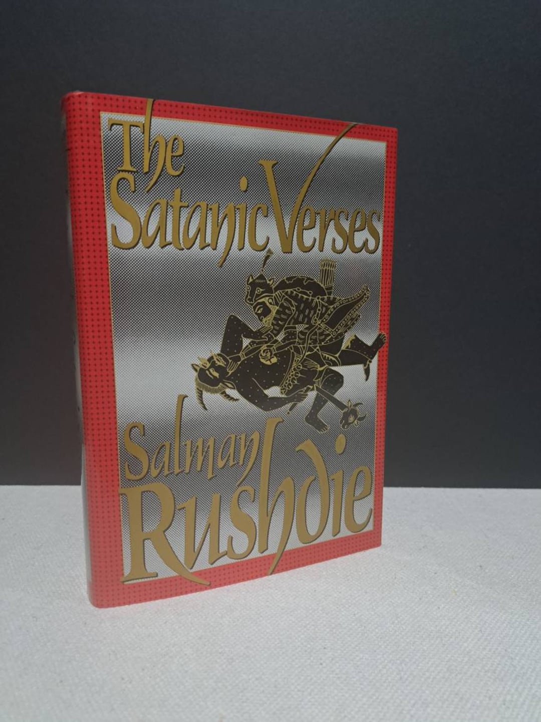 1989 First Edition the Satanic Verses by Salman Rushdie - Etsy
