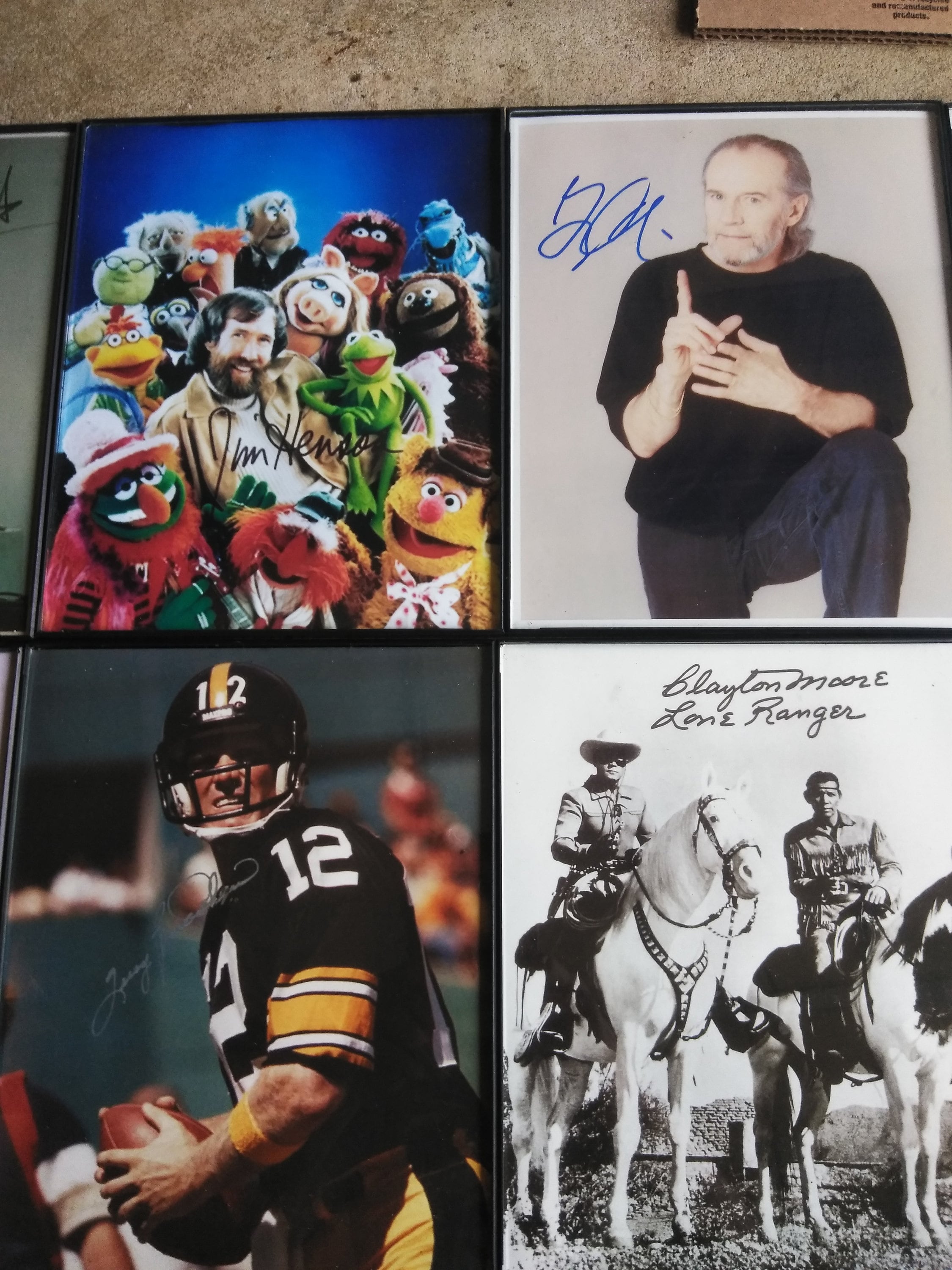 Large Collection of Printed Celebrity Signed Photos - Etsy Sweden