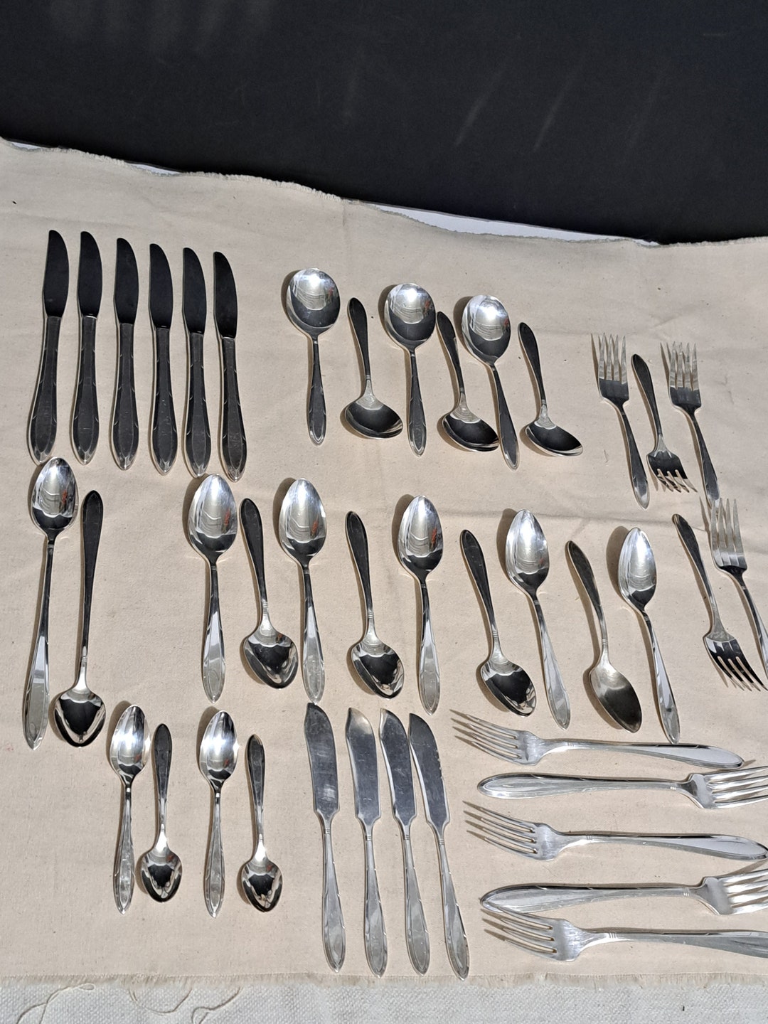 Partial Set 1937 Four Crown Nobility Silverplate Silverware - Etsy
