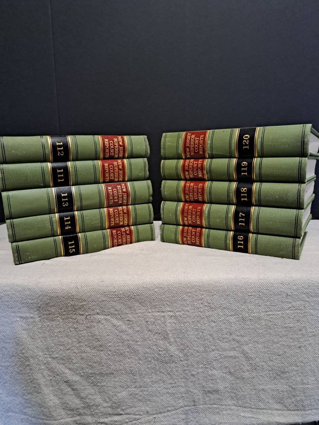 Collection of 10 Antique Law Books S5 - Etsy