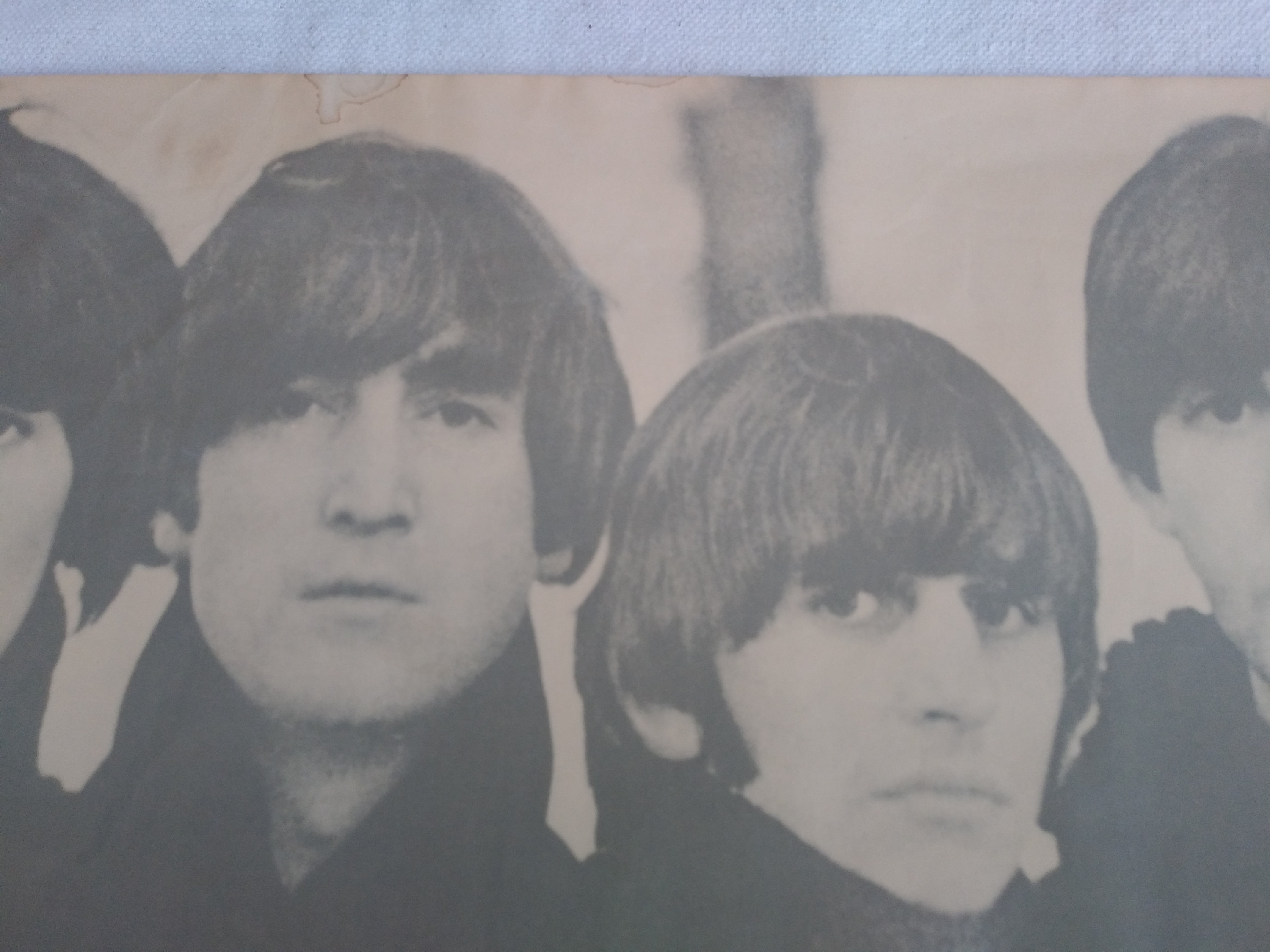 Rare Limited Print 1964 Beatles Promotional Black and White Poster - Etsy