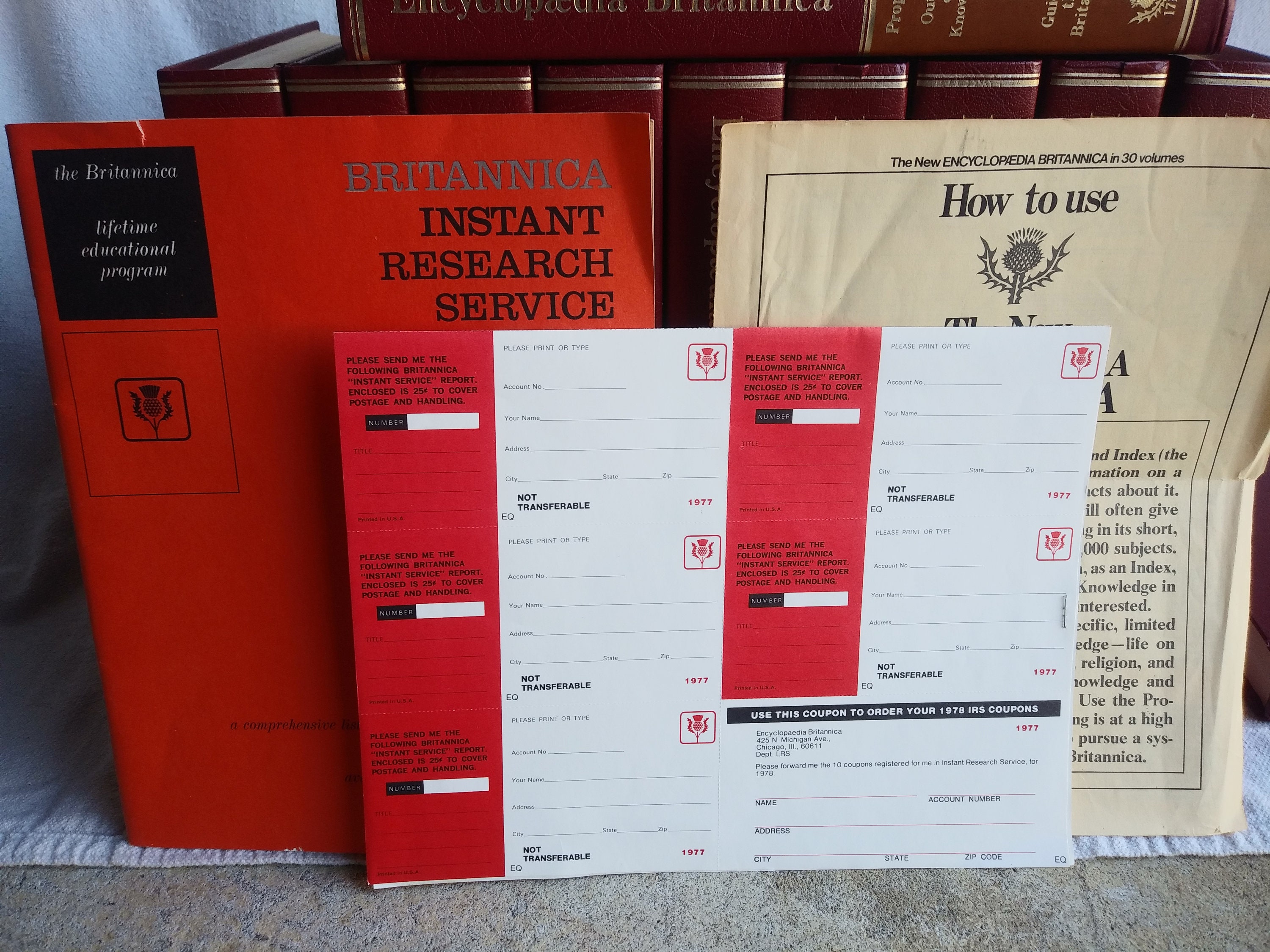 11 Volume Encyclopedia Britannica Micropaedia With Index and Original ...