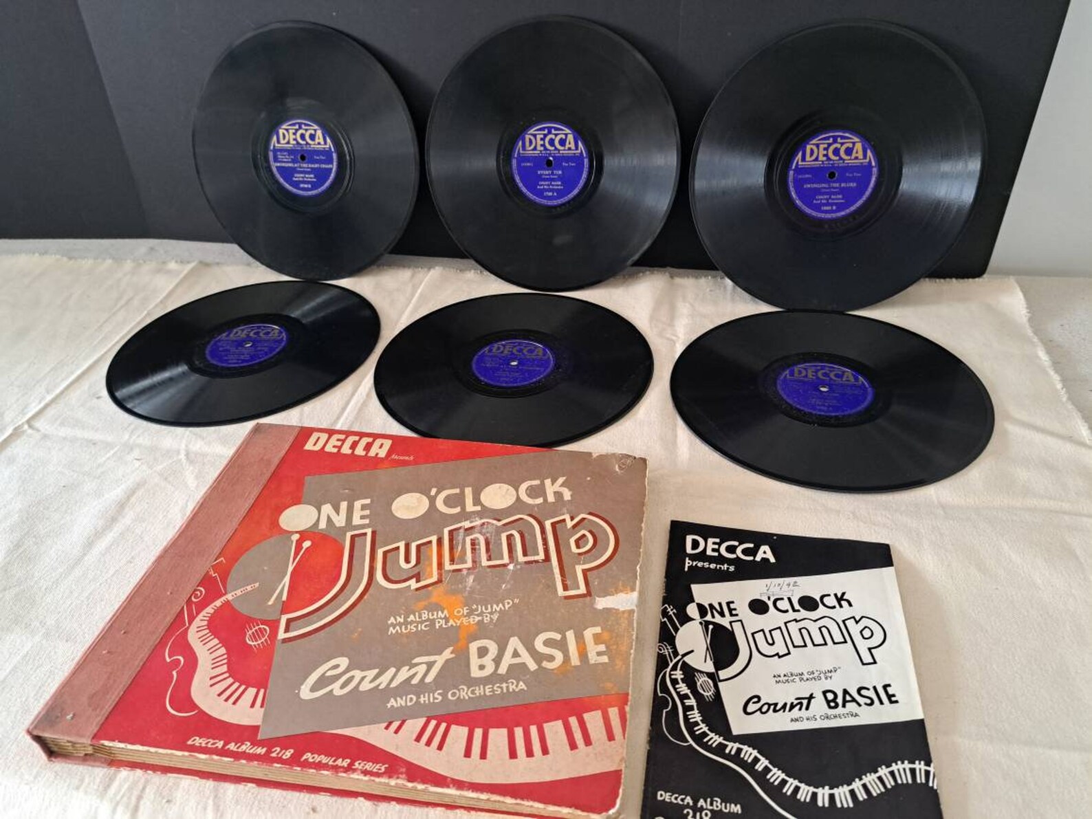 Collection of 17 Count Basie 78 Rpm Records and Box Set - Etsy