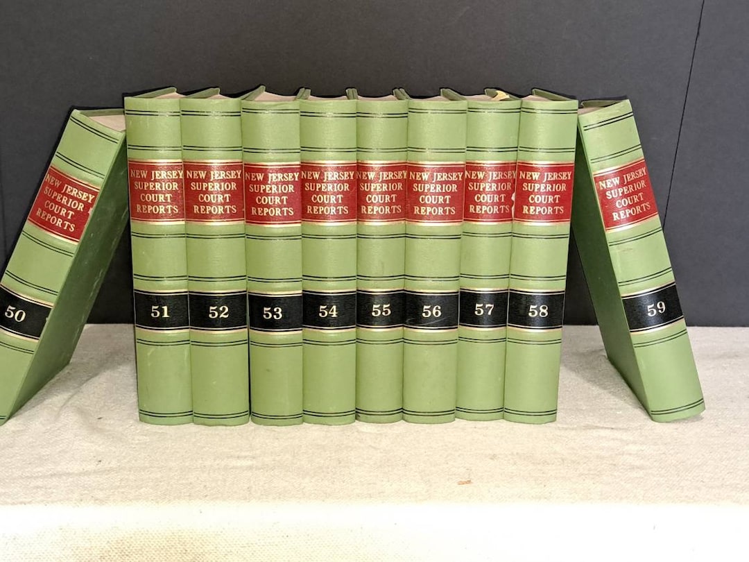 Collection of 10 Antique Law Books S21 - Etsy