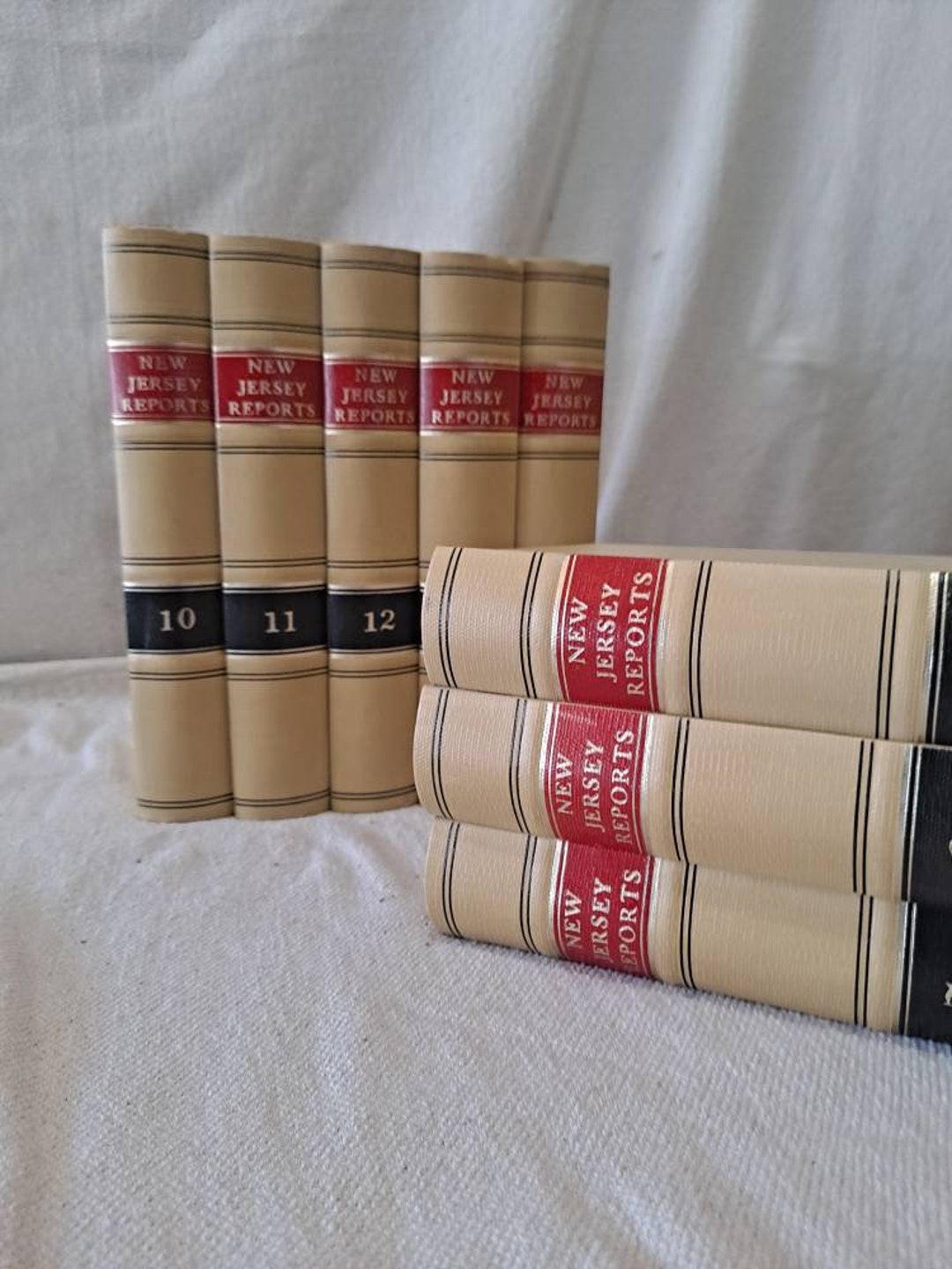 Collection of 8 Vintage New Jersey Law Books M24 - Etsy