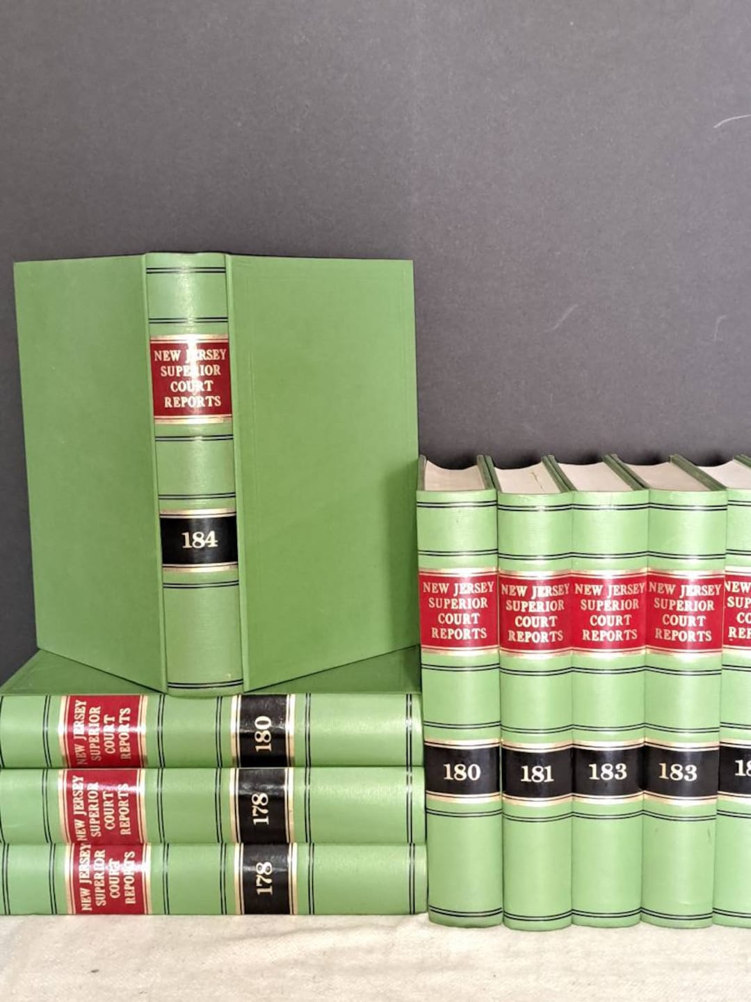 Collection of 10 Antique Law Books S19 - Etsy