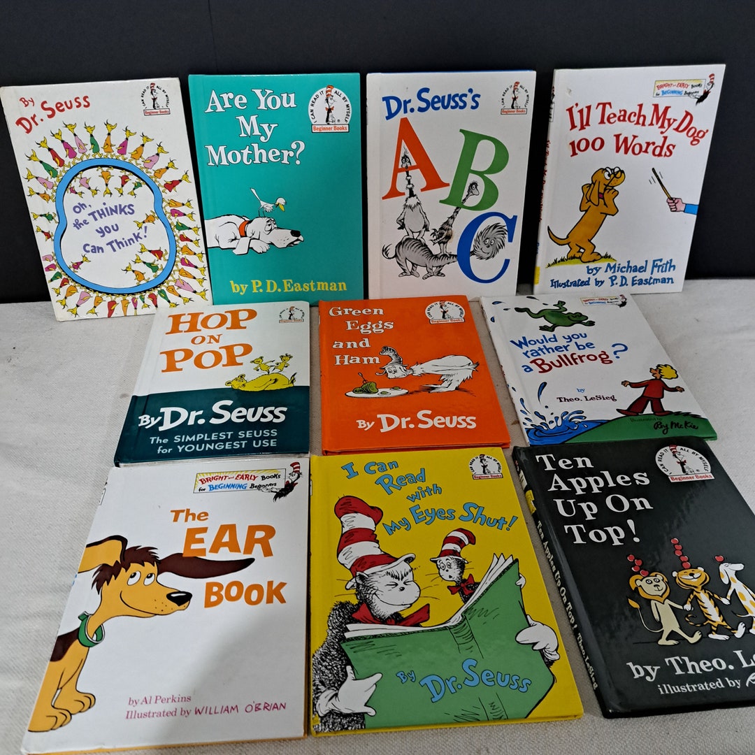 10 First Edition Dr Seuss Beginner Books - Etsy