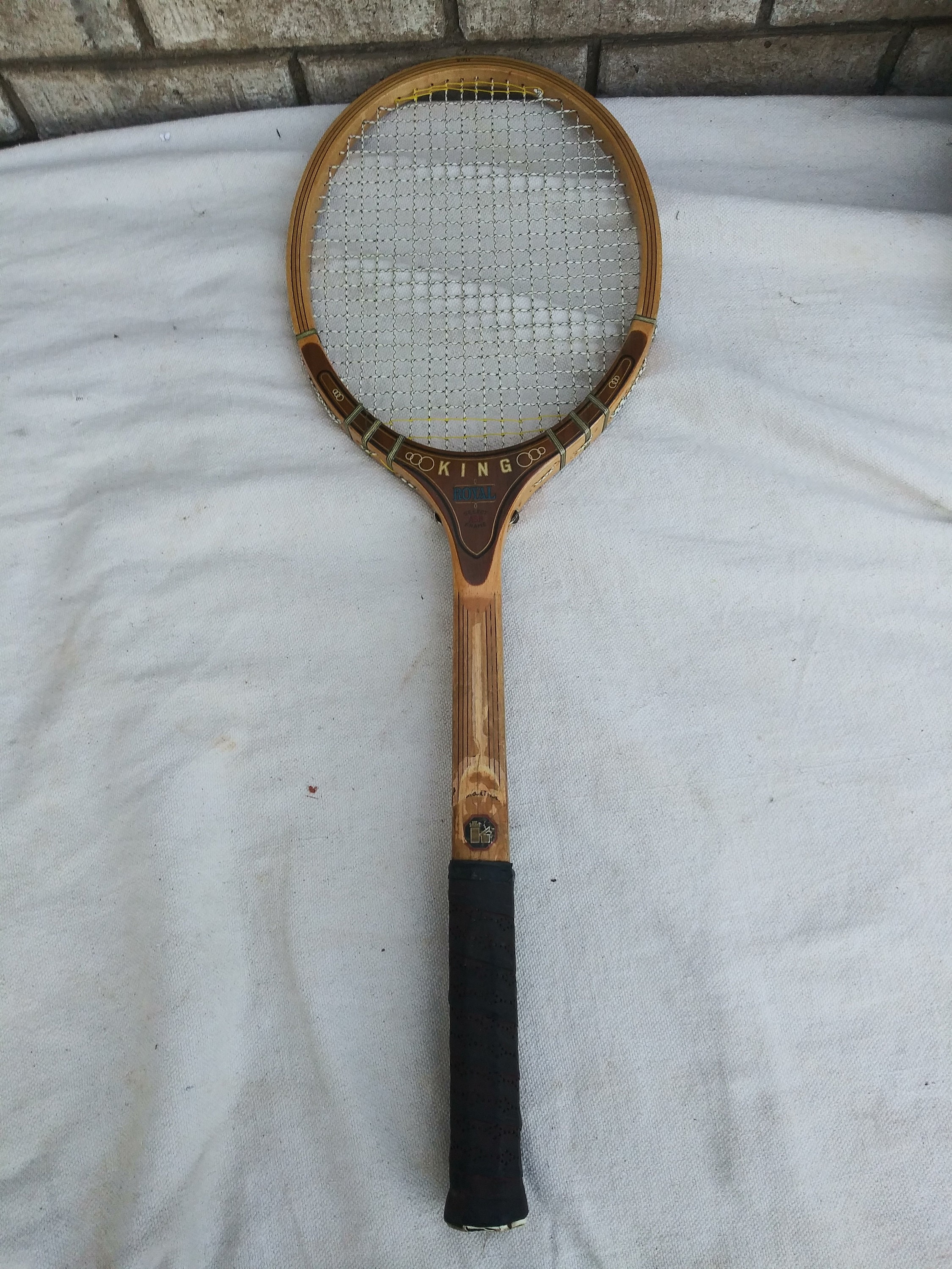 Rare 1960s Custom Built Ash Wood Royal Tennis Racket - Etsy
