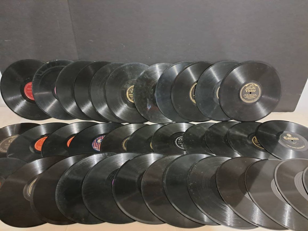 Collection of 35 Antique 78 Rpm Records - Etsy