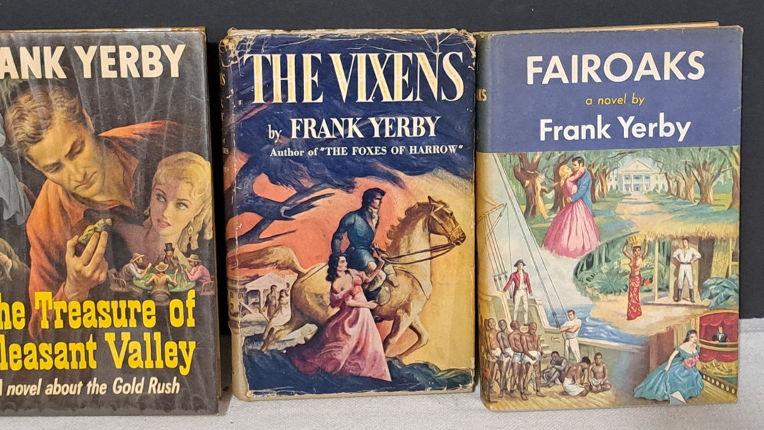 3 Frank Yerby First Edition Books With Dust Cover - Etsy