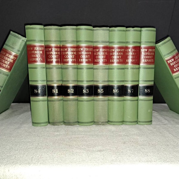 Antique Vintage Law Books - Etsy