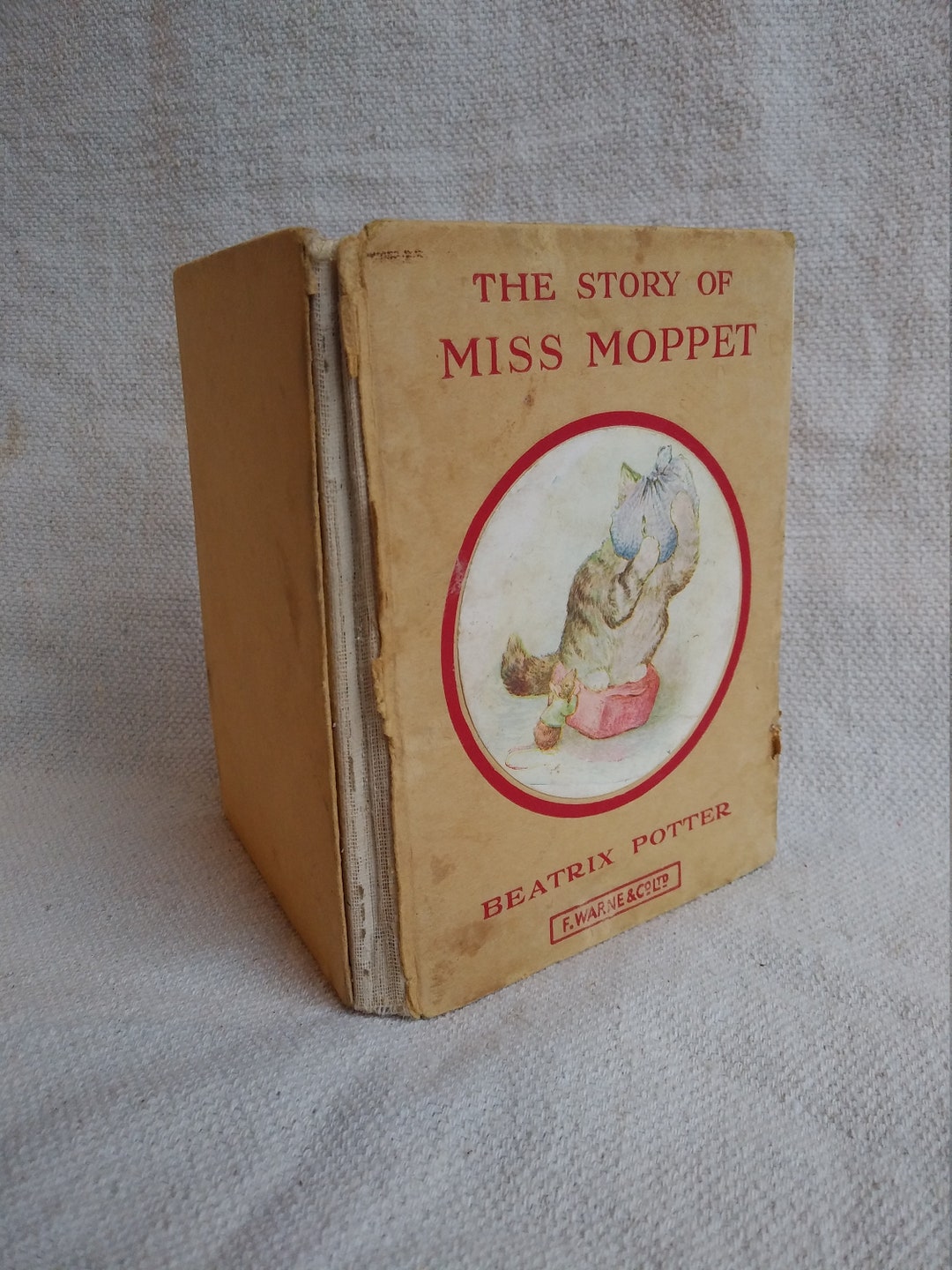 1916 First Edition the Story of Miss Moppet by Beatrix Potter - Etsy