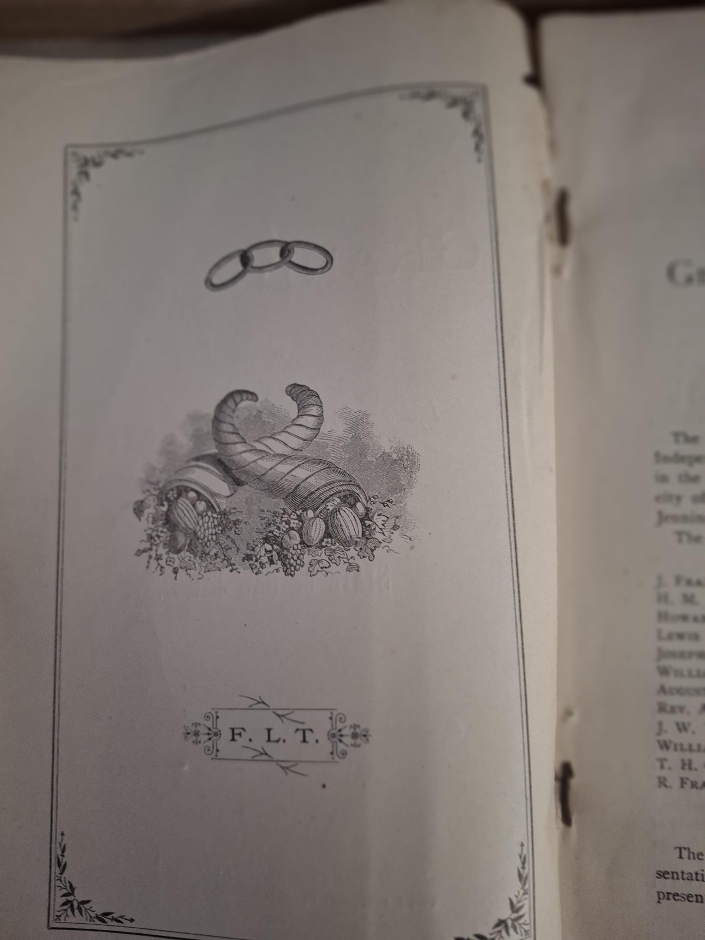 Collection of 6 Masonic Minutes of the Grand Lodge Transcript and Hand ...