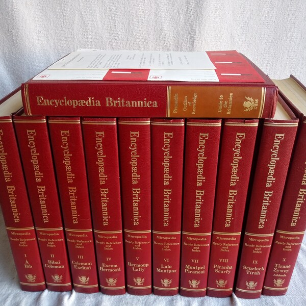Encyclopedia Britannica - Etsy