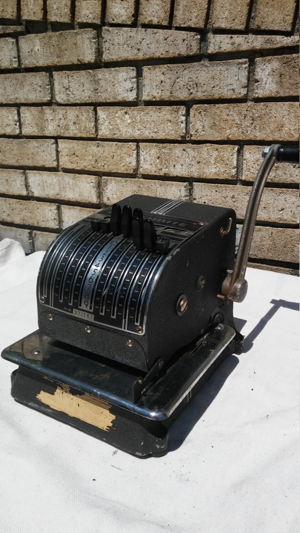 1940s speedrite mechanical check writer with 2 tubes of ink | Etsy