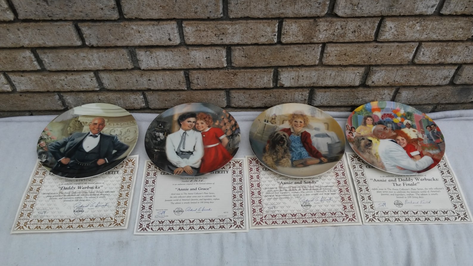 Complete Annie Plate Collection by Knowles Fine Porclelain - Etsy