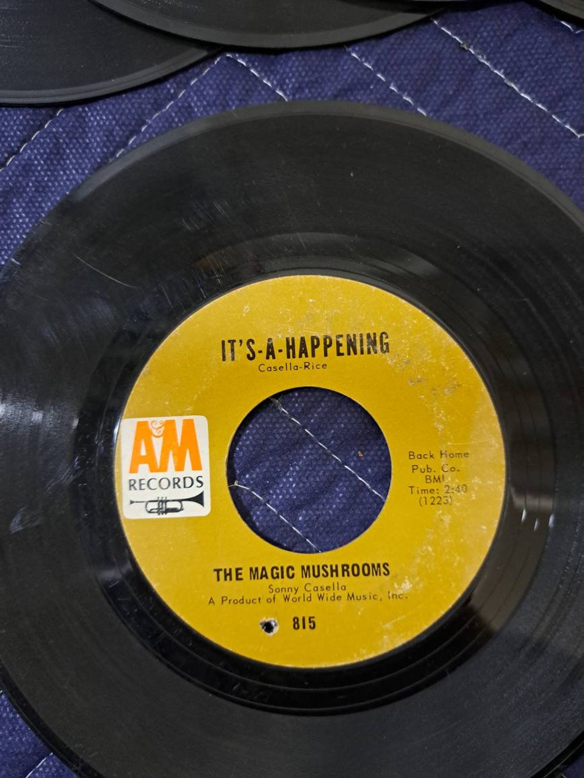 Collection of 50 Vintage 45 RPM Vinyl Records - Etsy